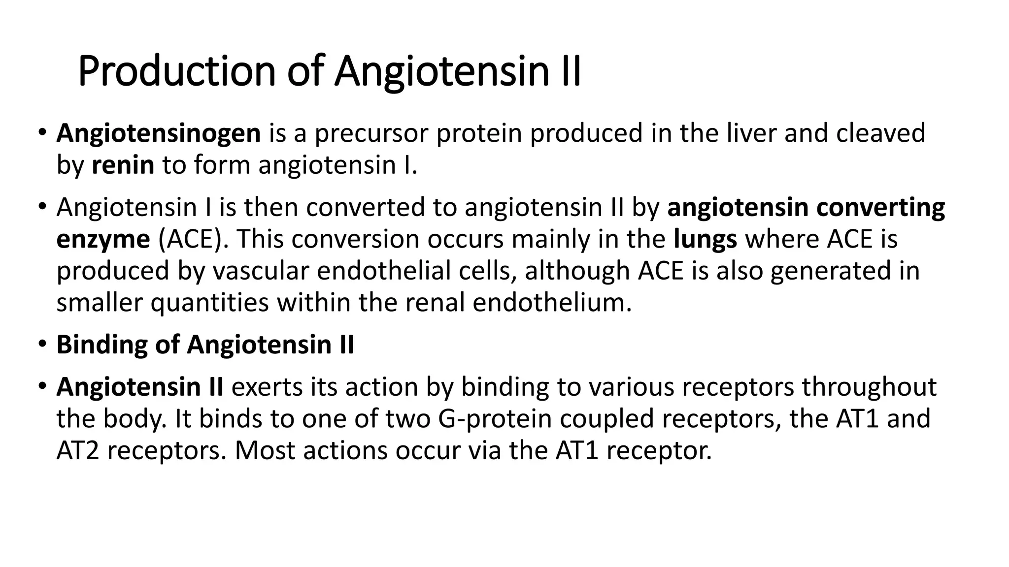 Renin-Angiotensin Aldeaterone System RAAS | PPTX