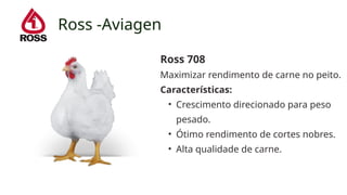 Raças, linhagens e Dados - FRANGO DE CORTE.pptx