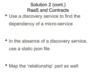 Solving micro-services and one site problem | PPT