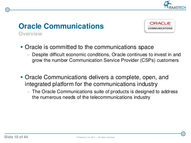 Anatomy of a Successful Oracle AIA for Communications Implementation