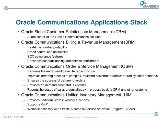 Anatomy of a Successful Oracle AIA for Communications Implementation