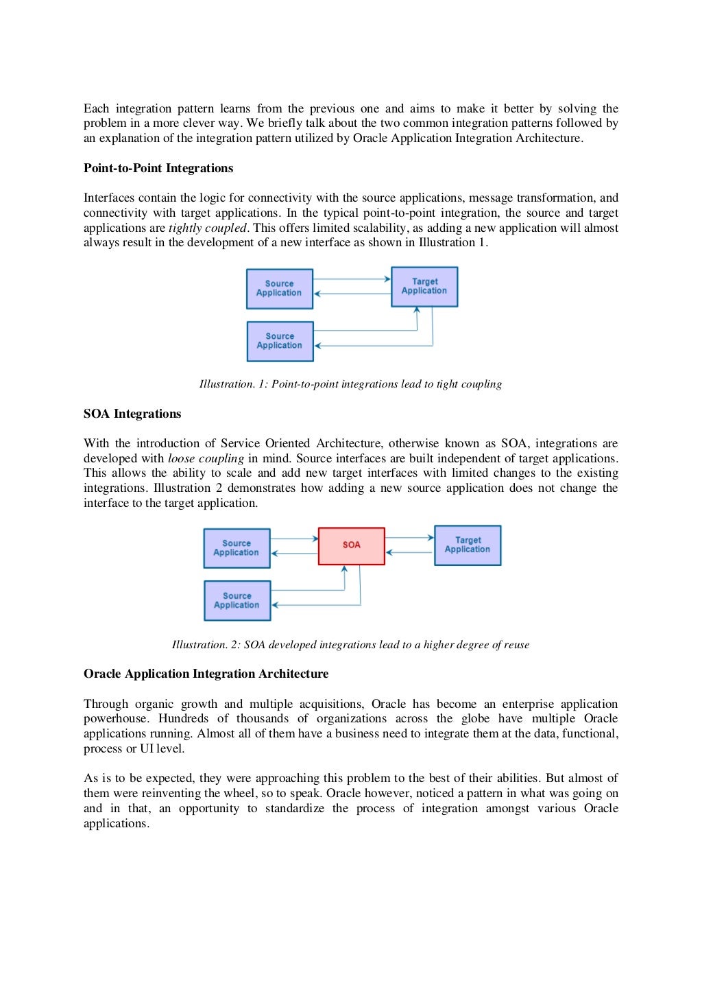 Oracle Aia Does It Deliver On It S Integration Promise Pdf