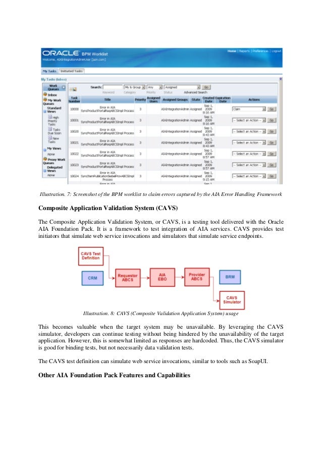 Oracle Aia Does It Deliver On It S Integration Promise Pdf