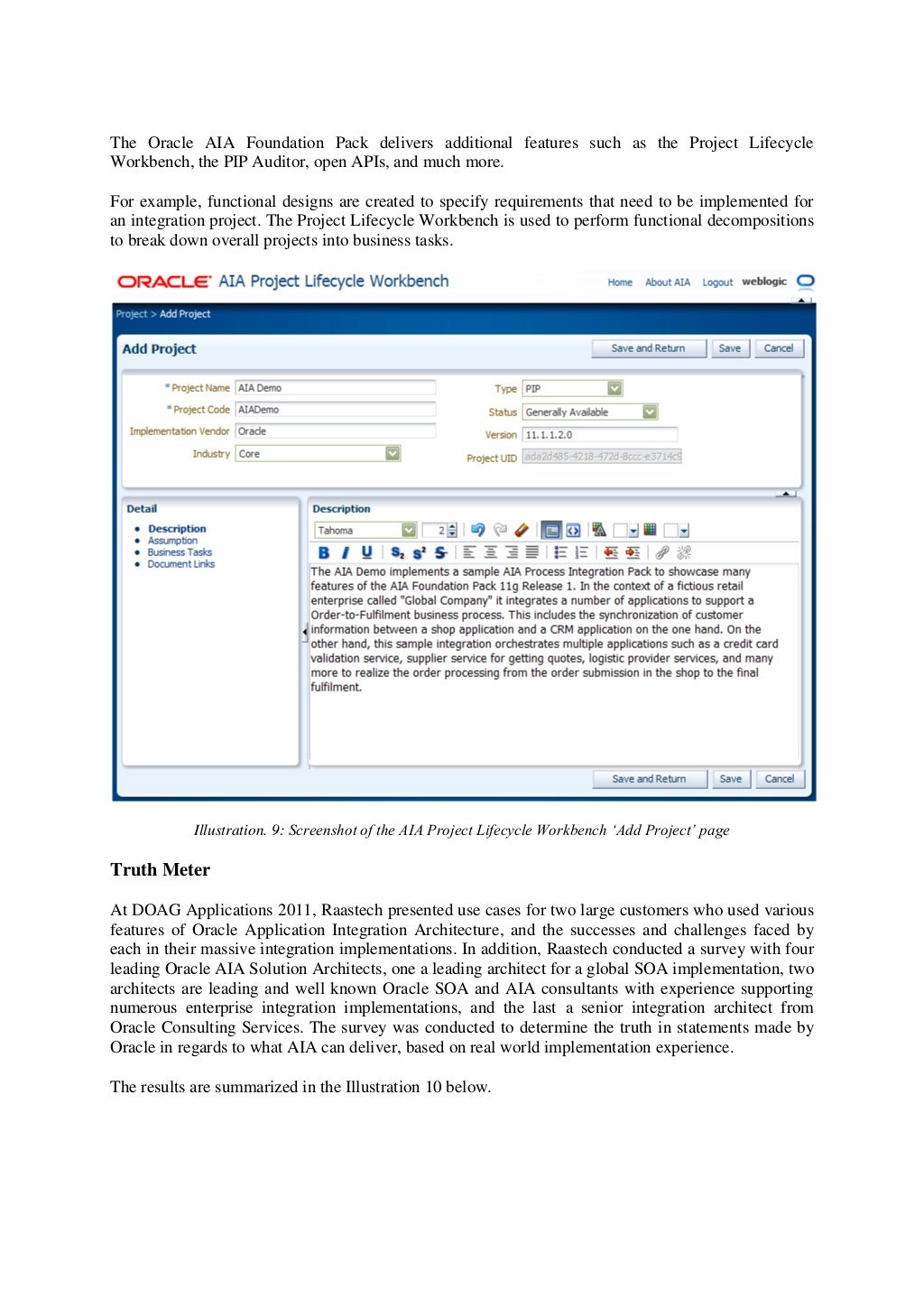 Oracle Aia Does It Deliver On It S Integration Promise Pdf