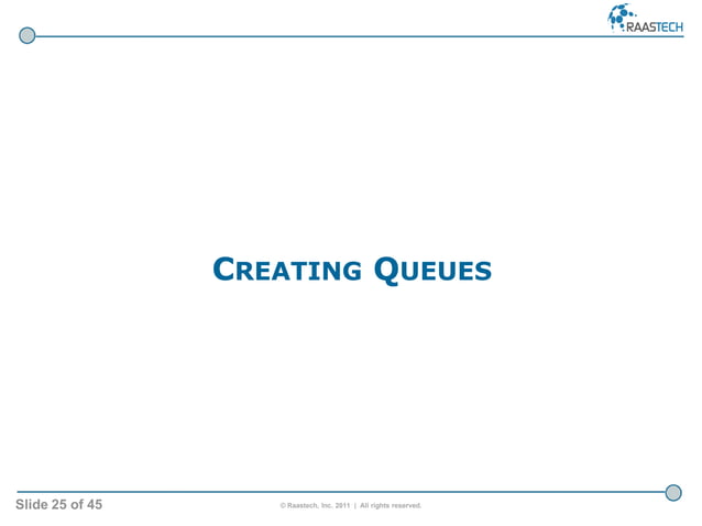 Working with Oracle Queues - Choosing between AQ and JMS | PPT