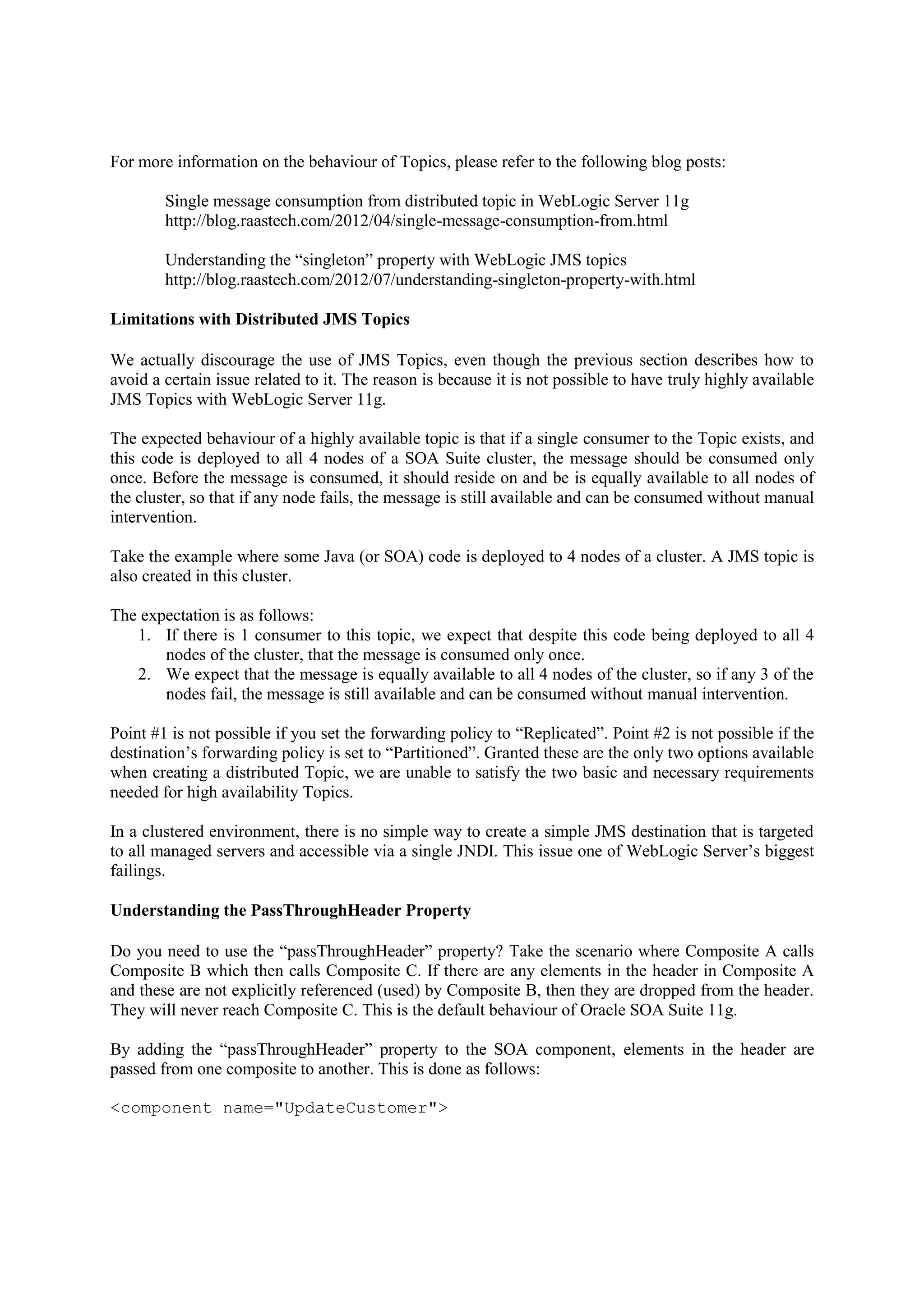 Oracle SOA Tips & Tricks (whitepaper) | PDF