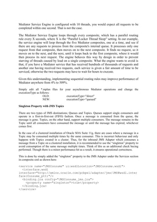 Oracle SOA Tips & Tricks (whitepaper) | PDF | Operating Systems | Computer Software and Applications