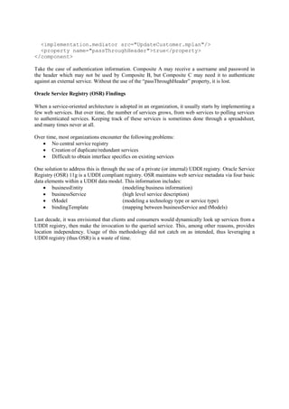 Oracle SOA Tips & Tricks (whitepaper) | PDF | Operating Systems | Computer Software and Applications