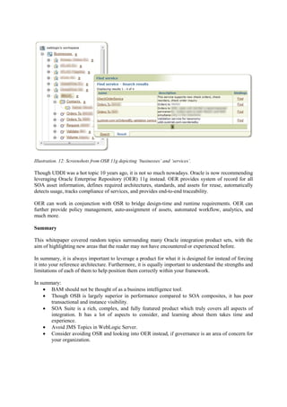 Oracle SOA Tips & Tricks (whitepaper) | PDF | Operating Systems | Computer Software and Applications