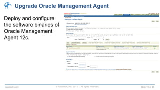 Oracle Enterprise Manager 12c Cloud Control Upgrade | PDF | Operating Systems | Computer ...