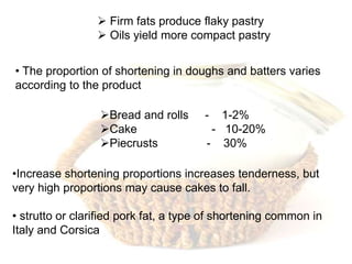 Shortening agents and Mayonnaise | PPTX