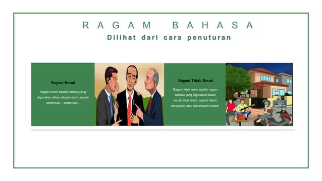 Macam-macam ragam bahasa yang ada diIndonesia | PPT