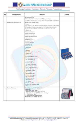 Rab alat peraga smk 2018 teknik sepeda motor 0877.8252.7700