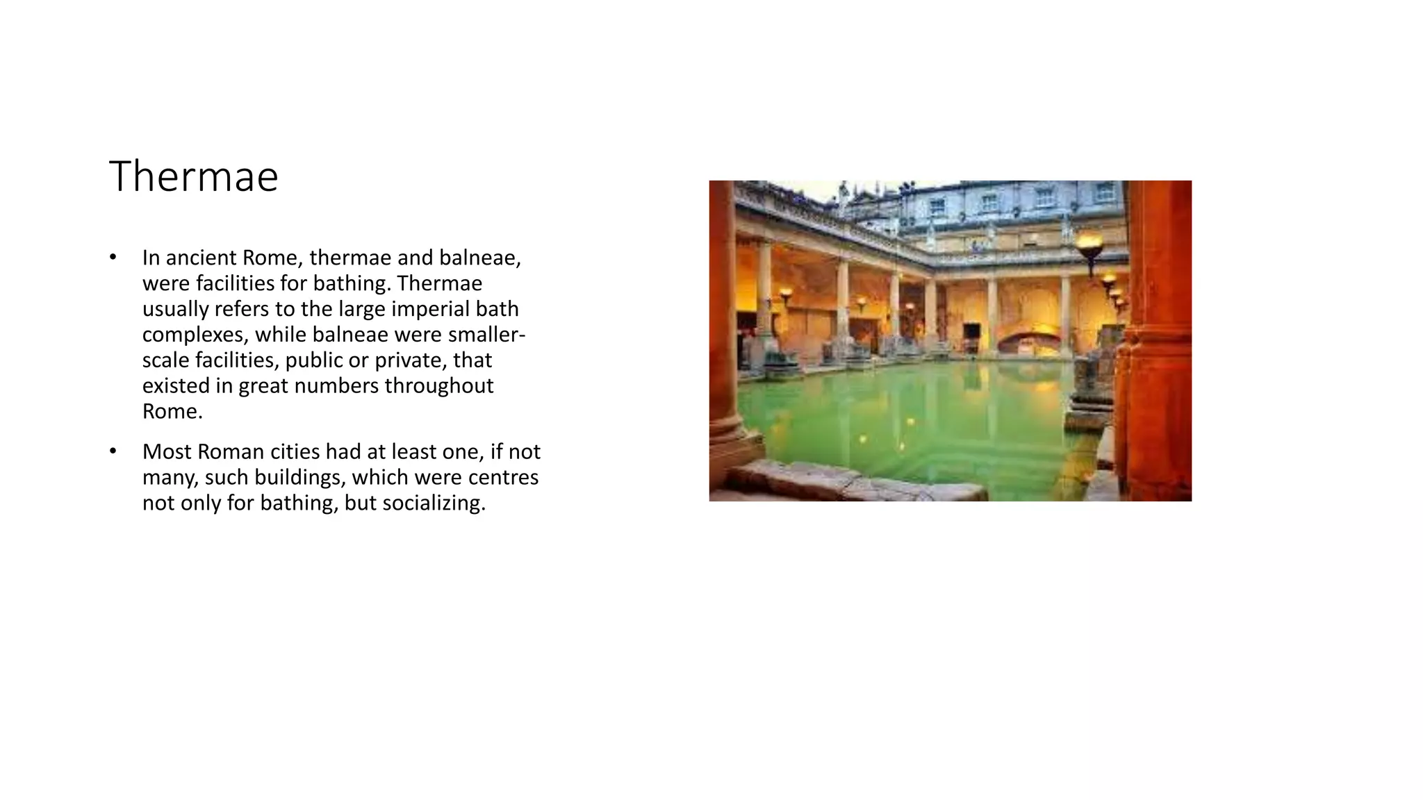 HISTORY: Roman Civic Architecture 1.0 | PPTX