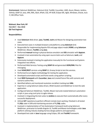 QA Automation Engineer | PDF