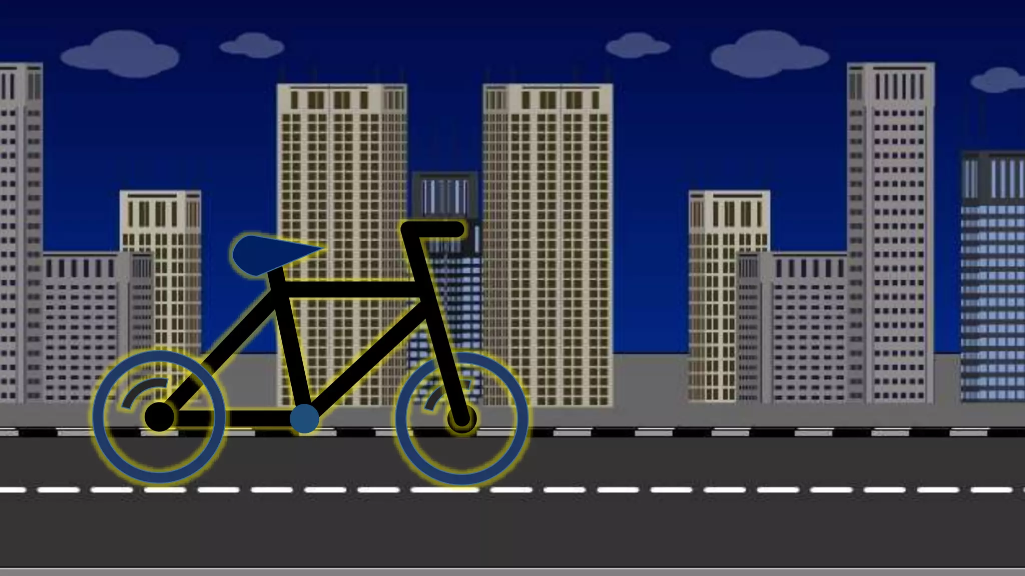 cycle ride animation | PPT