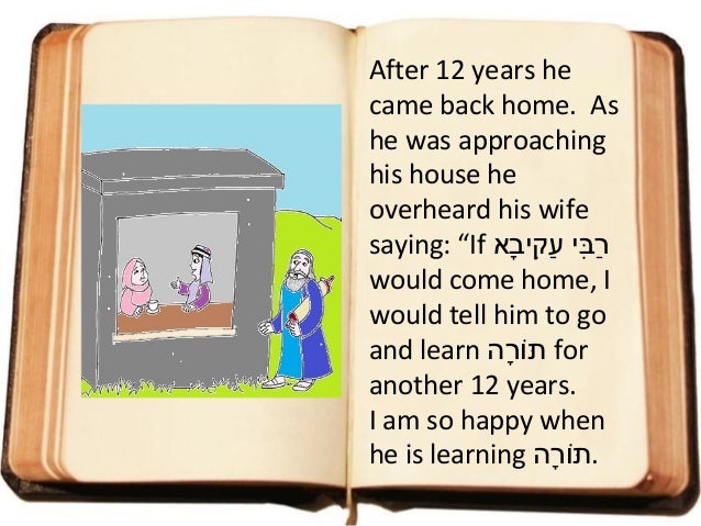 Story of Rabbi akiva with discussion questions