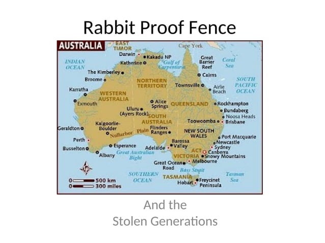 Follow the rabbit-proof-fence. power point presentation | PPT