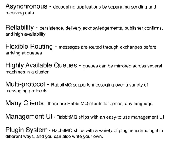 Rabbitmq basics | PPT