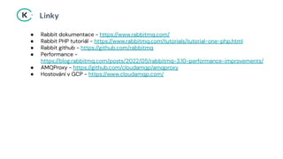 RabbitMQ v PHP webových aplikacích | Adam Král | PDF