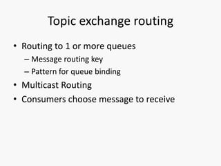RabbitMQ and EasyNetQ | PPT