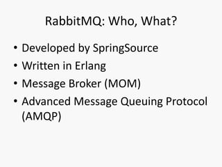 RabbitMQ and EasyNetQ | PPT