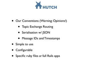 RabbitMQ & Hutch | PDF | Computer Networking | Computing