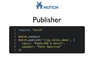 RabbitMQ & Hutch | PDF | Computer Networking | Computing