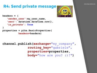 RabbitMQ: Message queuing that works | PPT