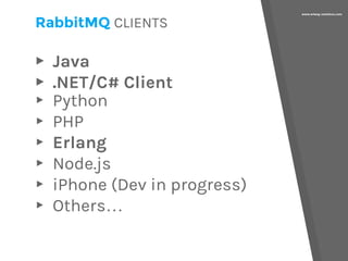 RabbitMQ: Message queuing that works | PPT