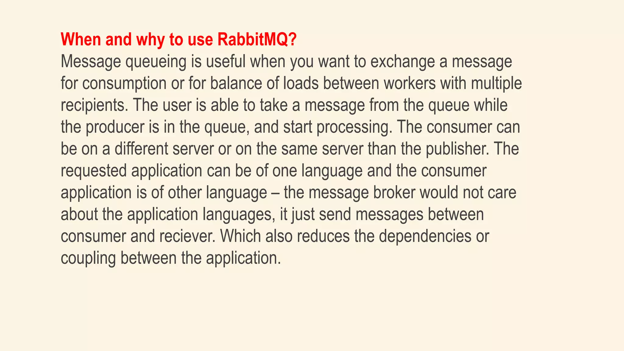 RabbitMQ interview Questions and Answers | PPT