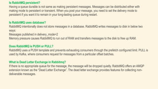 RabbitMQ interview Questions and Answers | PPT