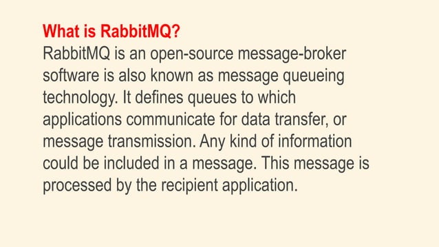 RabbitMQ interview Questions and Answers | PPT