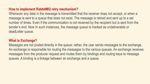 RabbitMQ interview Questions and Answers | PPT