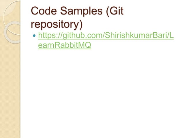 Rabbit MQ introduction | PPTX | Computer Networking | Computing