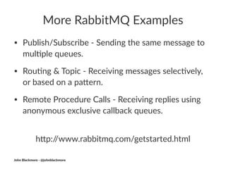 Simplify, Isolate and Scale with RabbitMQ | PDF | Email | Internet