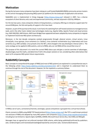 RabbitMQ Status Quo Critical Review | PDF