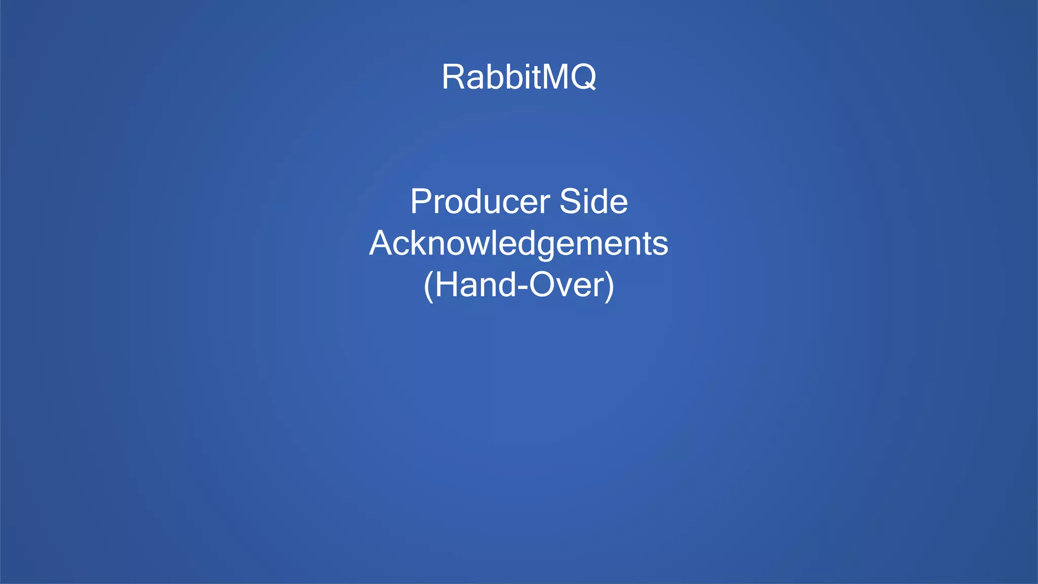 RabbitMQ vs Apache Kafka Part II Webinar | PPTX