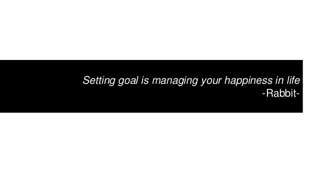 [Rabbit] personal goal setting session