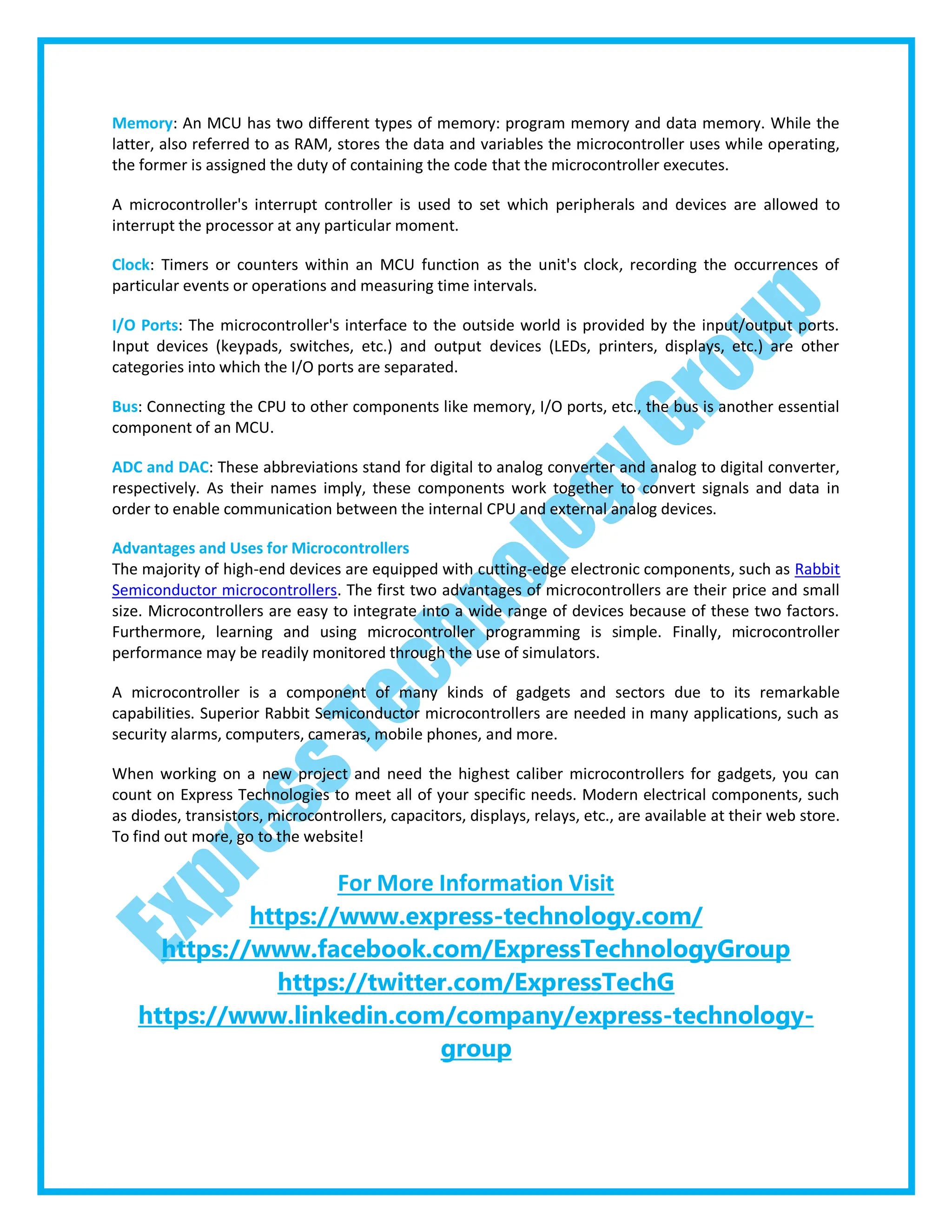Unleash Innovation with Rabbit Semiconductor Microcontrollers | PDF | Computer Peripherals ...