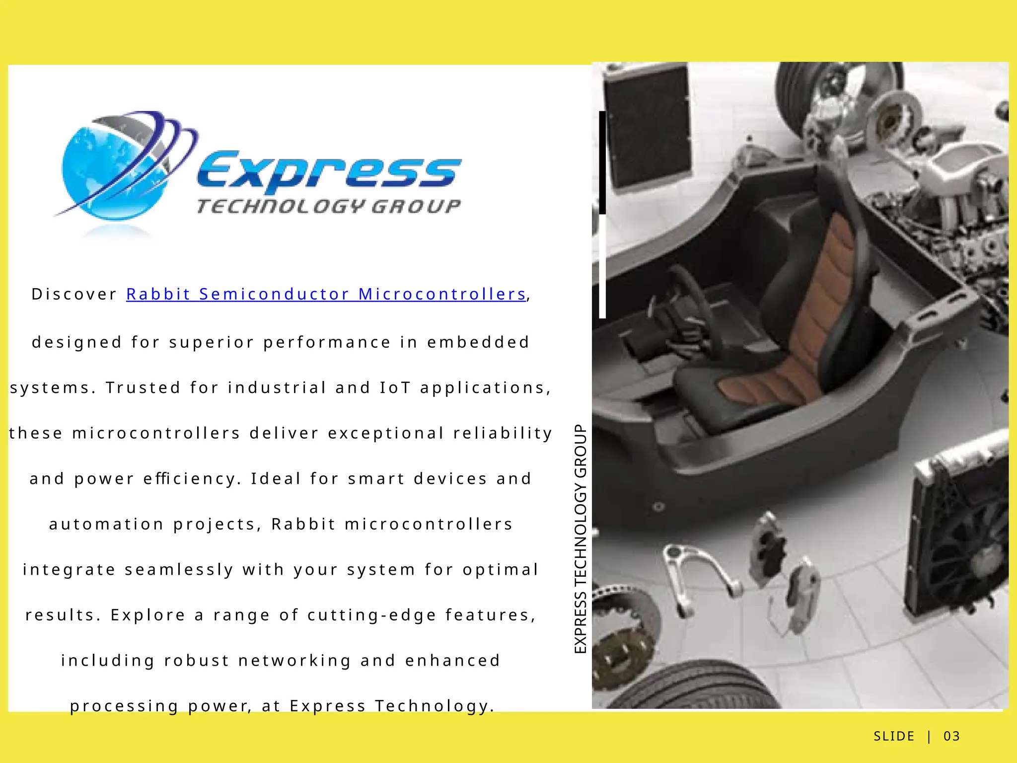 Rabbit Semiconductor Microcontrollers - Express Technology Group | PPT