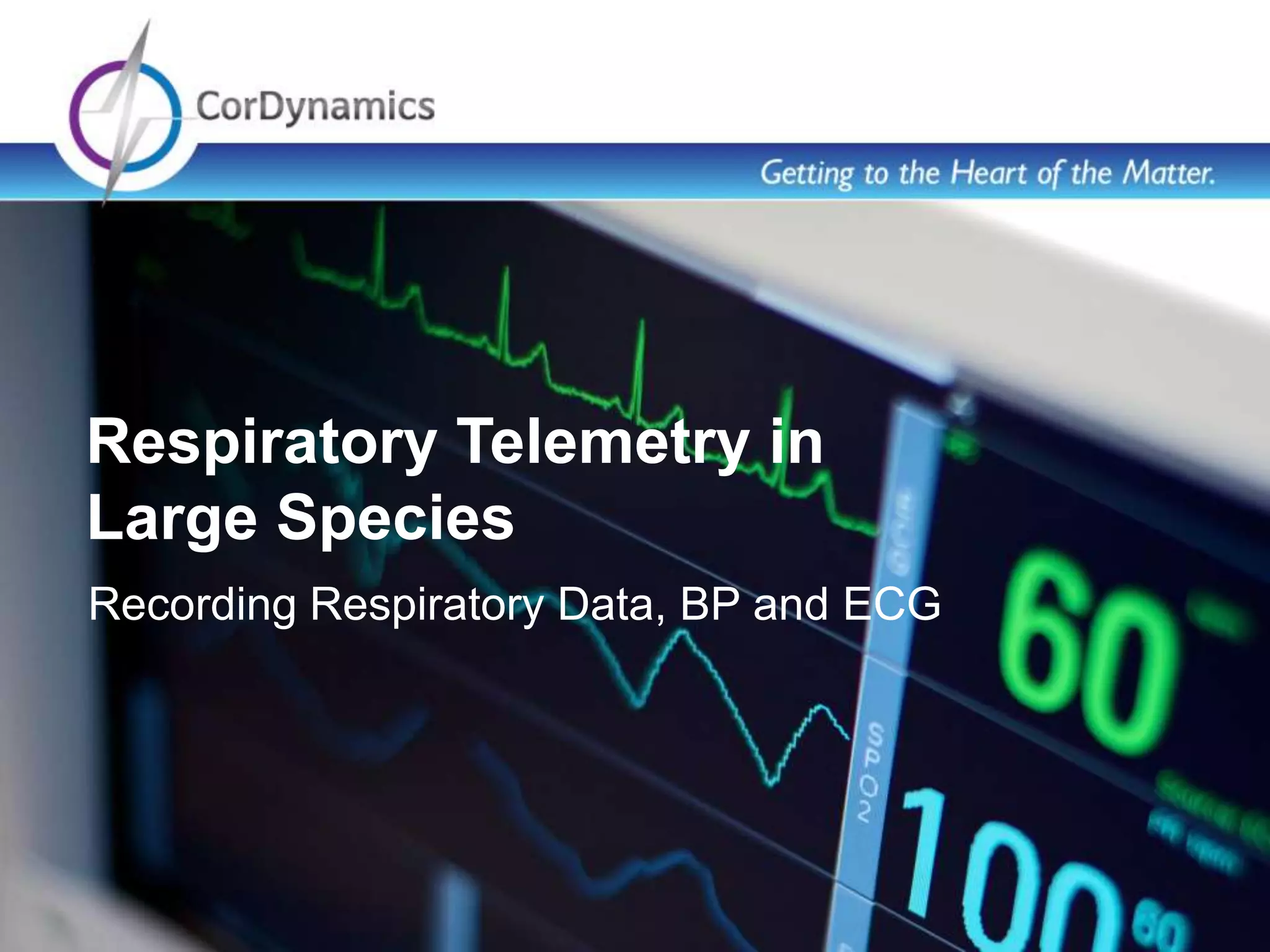 Respiratory Telemetry in Large Species | PPT
