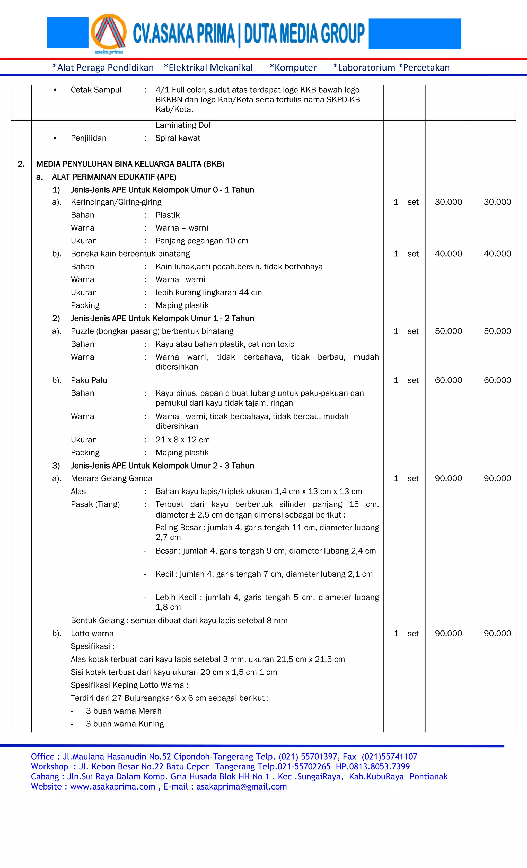 Rab bkb kit dak bkkbn 2014 | PDF