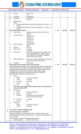 RAB BKB KIT STUNTING 2024 ALAT KESEHATAN | PDF