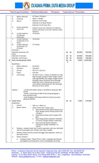 RAB BKB KIT STUNTING 2024 ALAT KESEHATAN | PDF