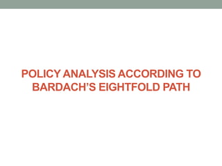 ANALYSIS OF FREE EDUCATION POLICY OF PAKISTAN | PPT