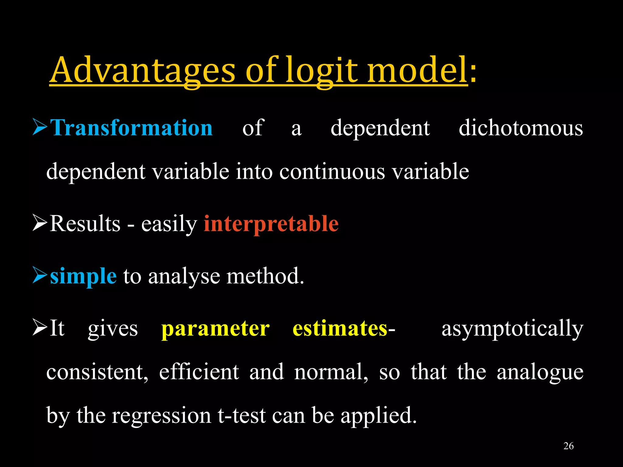 Logit And Probit And Tobit Model Basic Introduction Pptx Physics