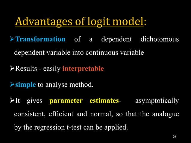 Logit And Probit And Tobit Model Basic Introduction Pptx Physics