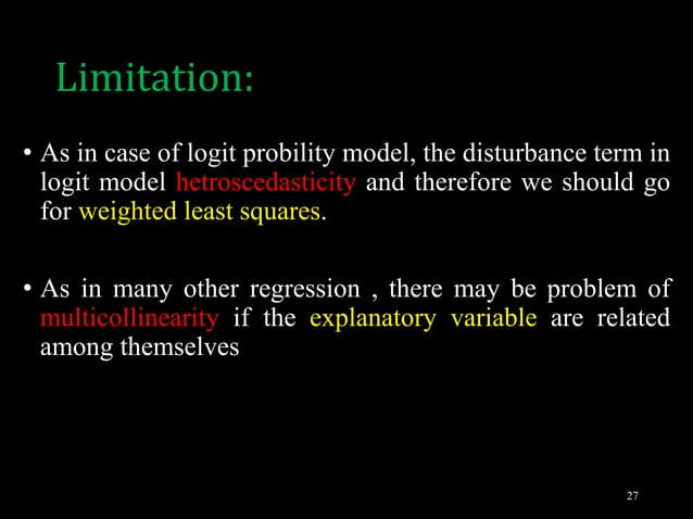 Logit And Probit And Tobit Model Basic Introduction Pptx Physics