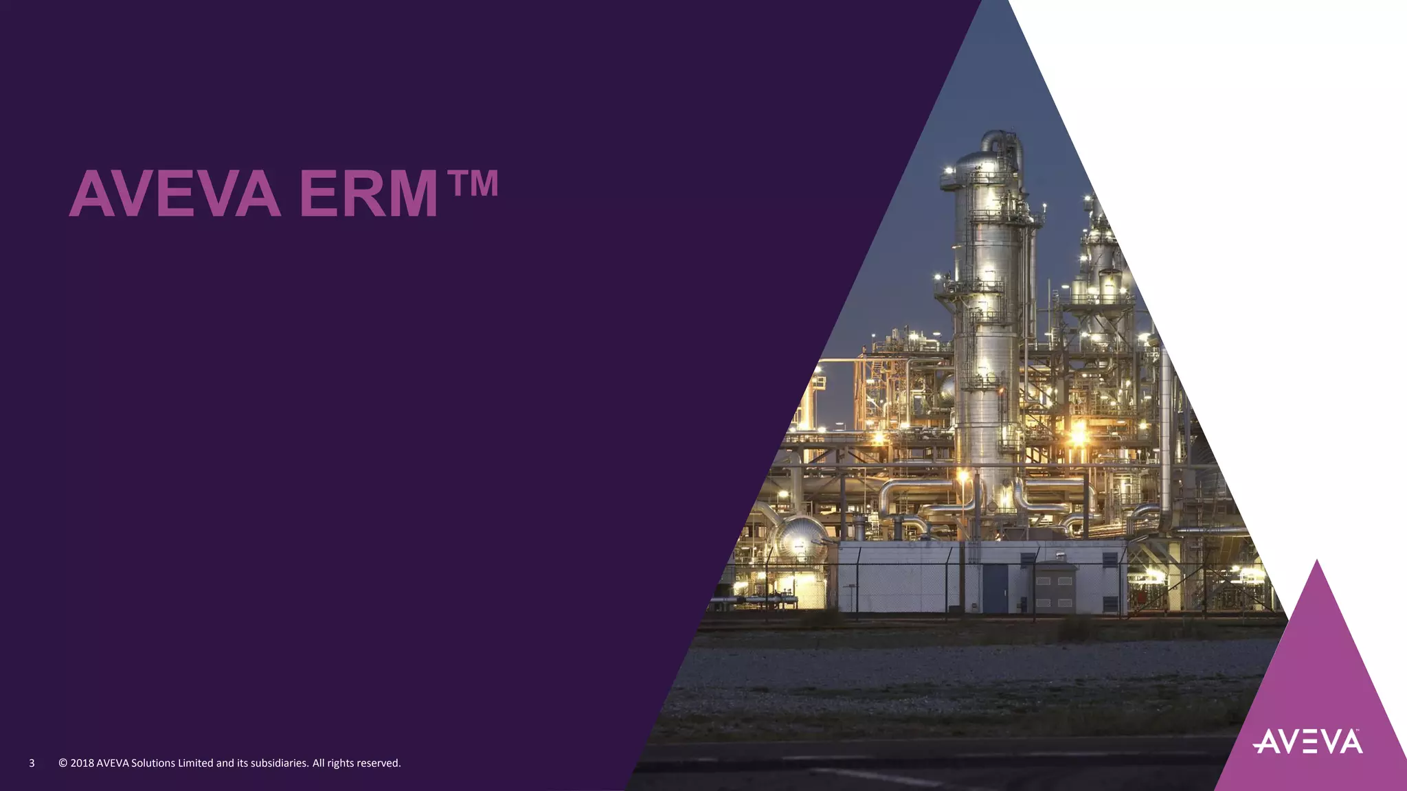 AVEVA World Conference NA - Rabelo/Tedstone, AVEVA ERM & Procon | PPT